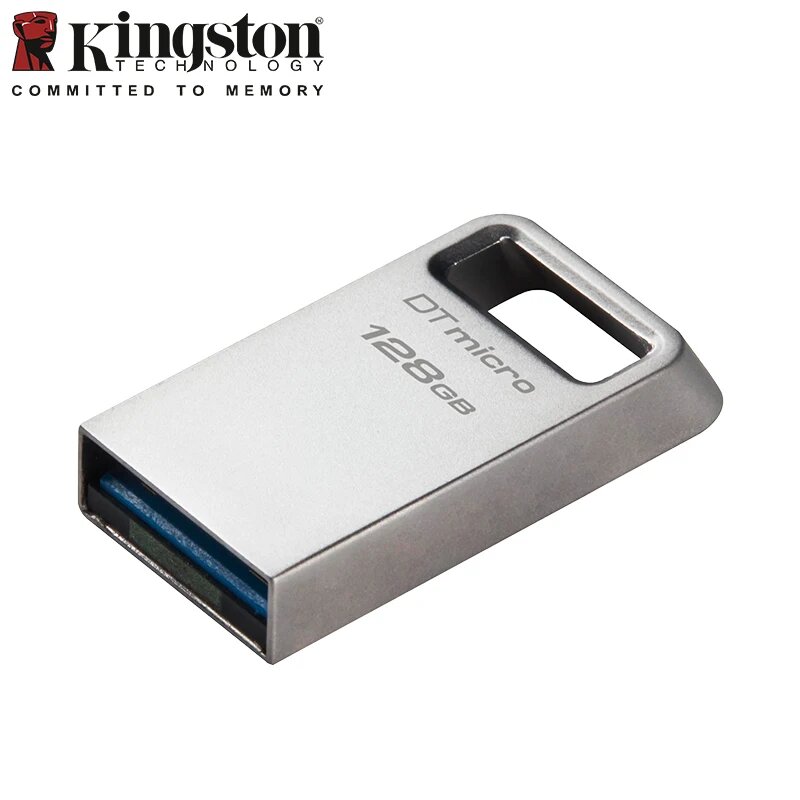 Kingston DTMC3G2 USB-флешка 64 ГБ серебристый