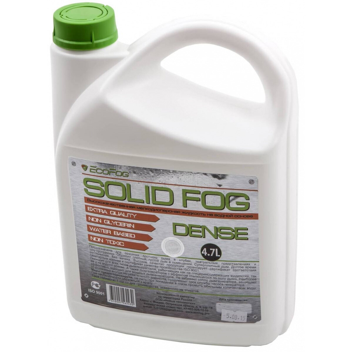 Жидкость для генератора дыма EcoFog EF-Dense