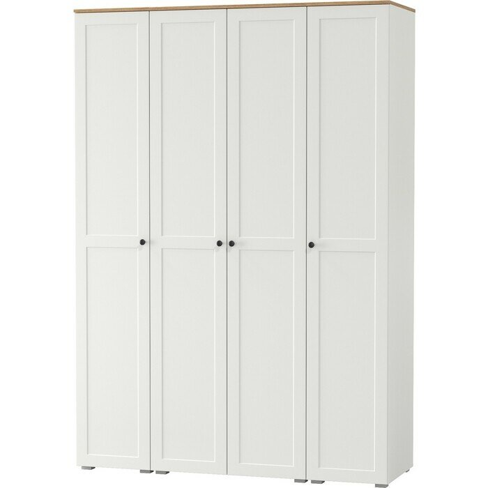 Остин Набор шкафов №2 Белый шагрень/ дуб крафт золотой размер 1640х543х2296