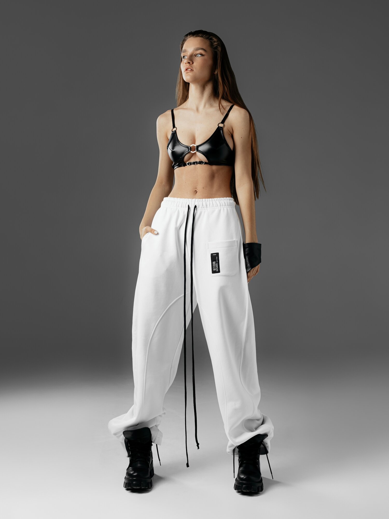 Брюки карго широкие оверсайз