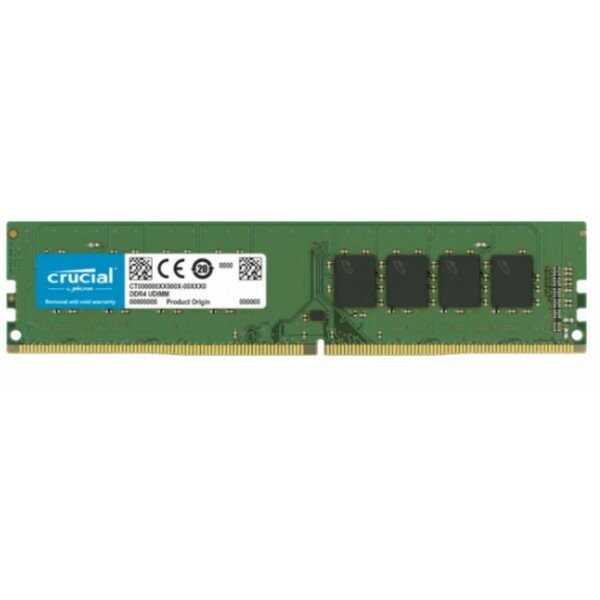 Оперативная память Crucial, DDR4, 16GB (1x16 GB), 3200 MHz, CL22, UDIMM