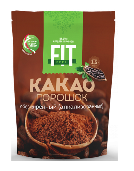 Какао-порошок FitFeel обезжиренный, 150 гр