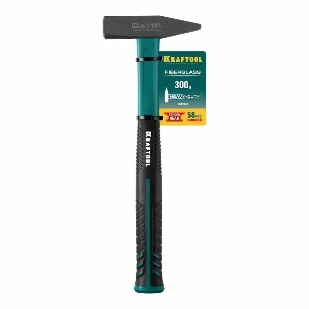 KRAFTOOL Fiberglass 300 г молоток слесарный с фиберглассовой рукояткой, 2007-03