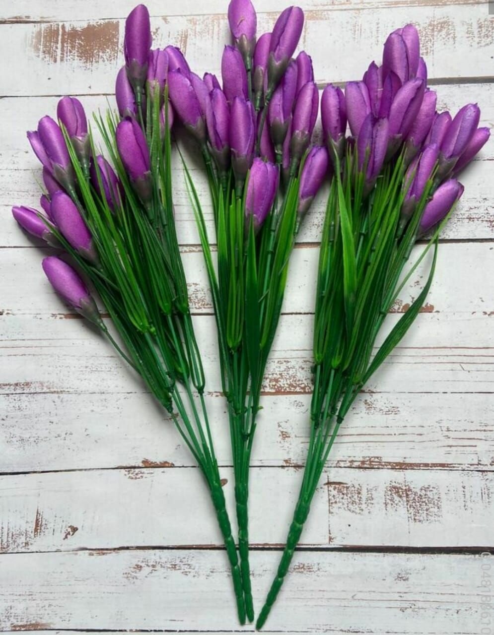 Искусственные цветы Крокусы 3шт.