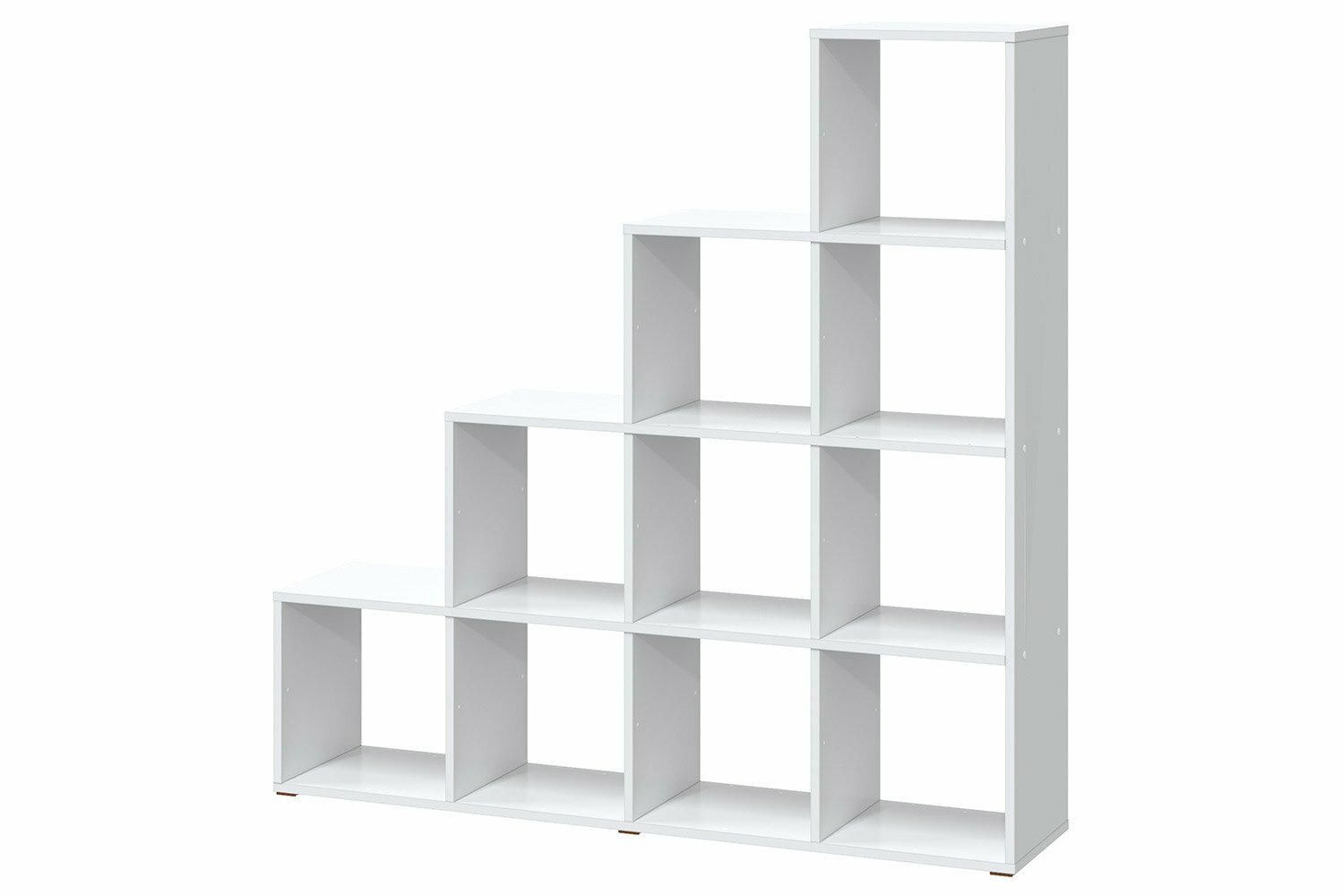 Стеллаж-горка 10 секций Hoff Bricks, 135,4х135,2х30, цвет белый