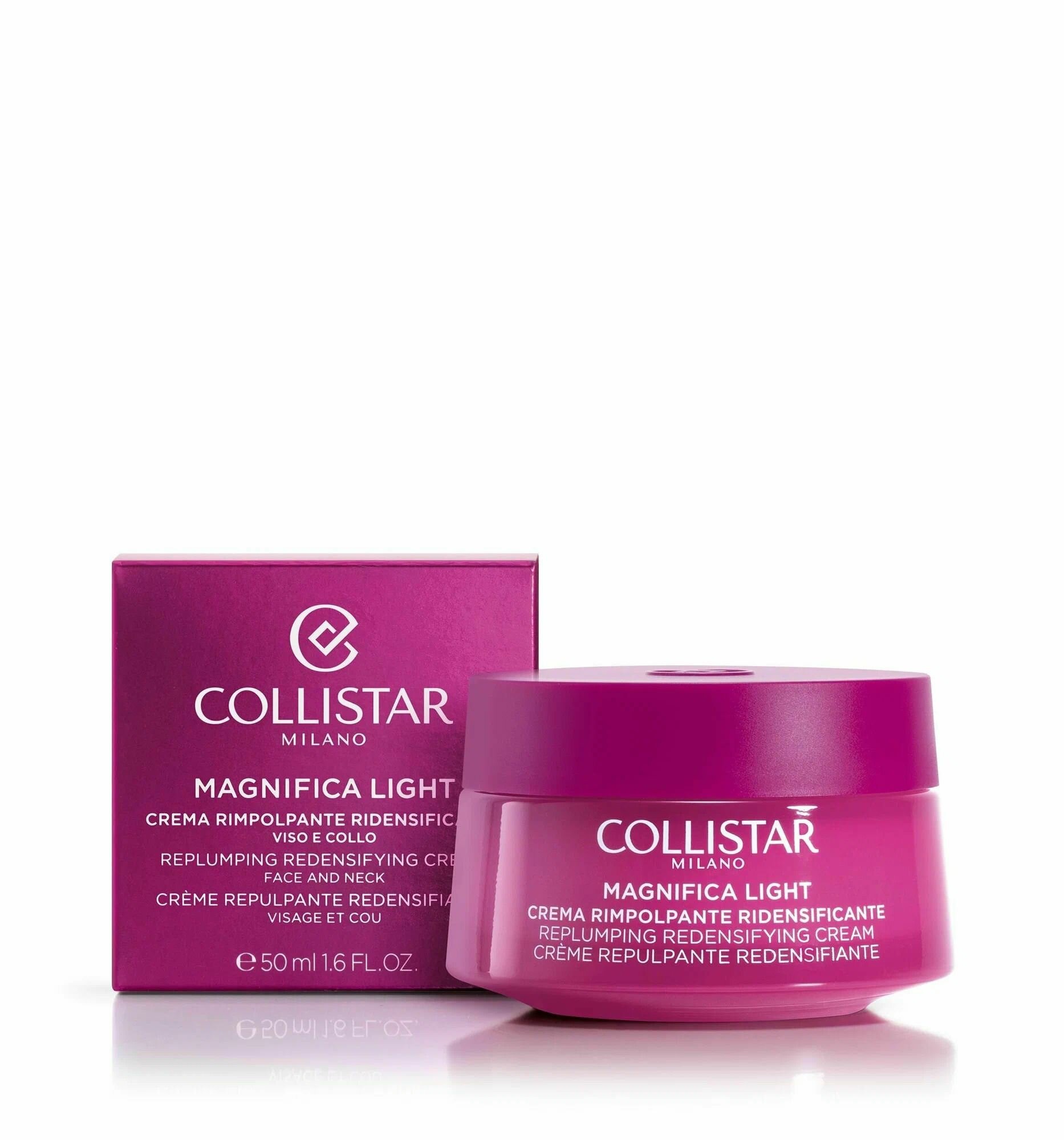 Collistar - Крем для лица и шеи восстанавливающий, MAGNIFICA LIGHT REPLUMPING, 50ml