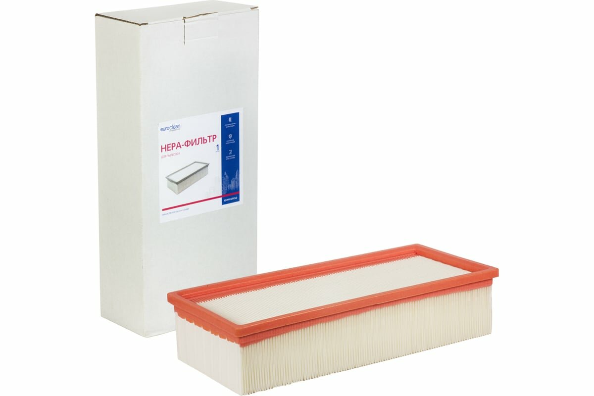 EURO Clean Original Фильтр складчатый из целлюлозы для пылесосов EUR KHPM-NT65/2