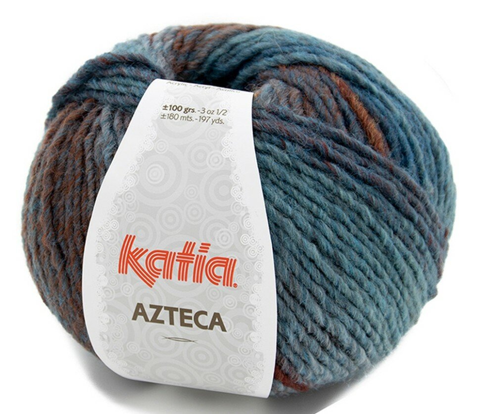 Пряжа #493.7872 Azteca 100 г 180 м Katia