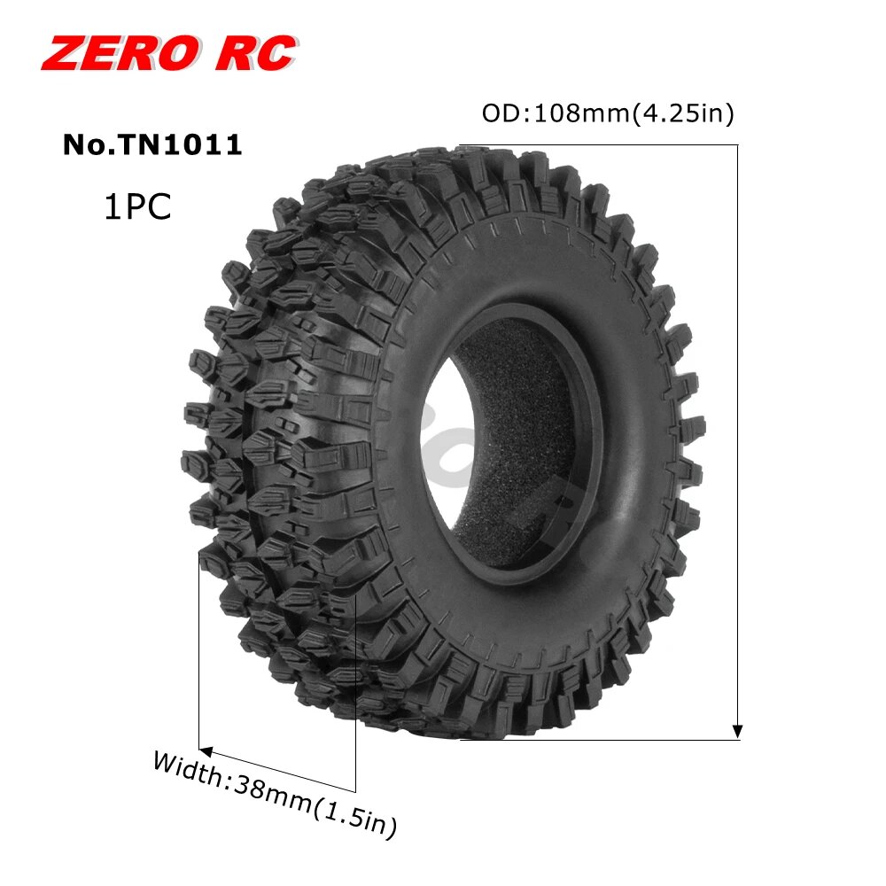 Шины RC 1/10, 4.25"x1.5", TN1011-1PC