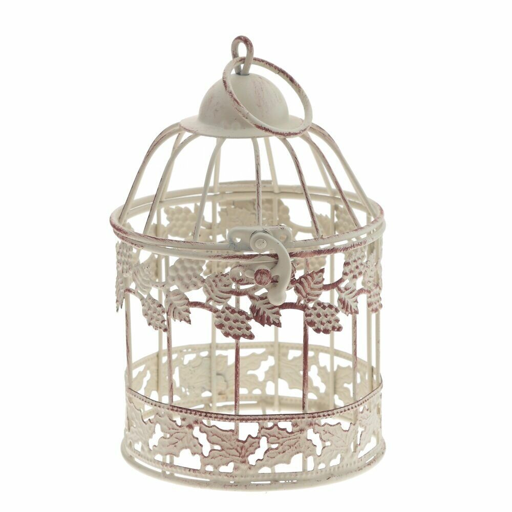 Клетка декоративная металлическая, 12х12х18 см