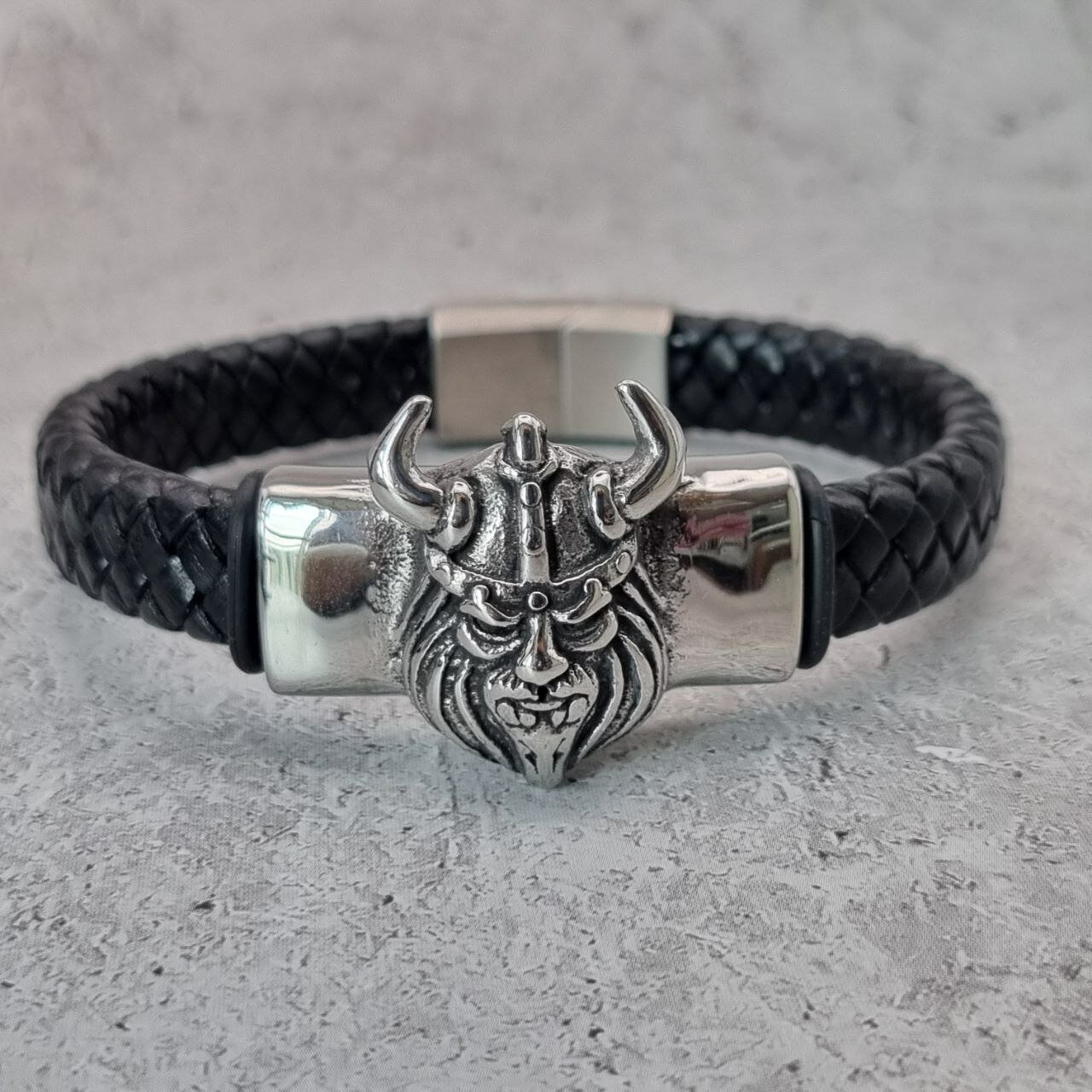 Плетеный браслет, металл