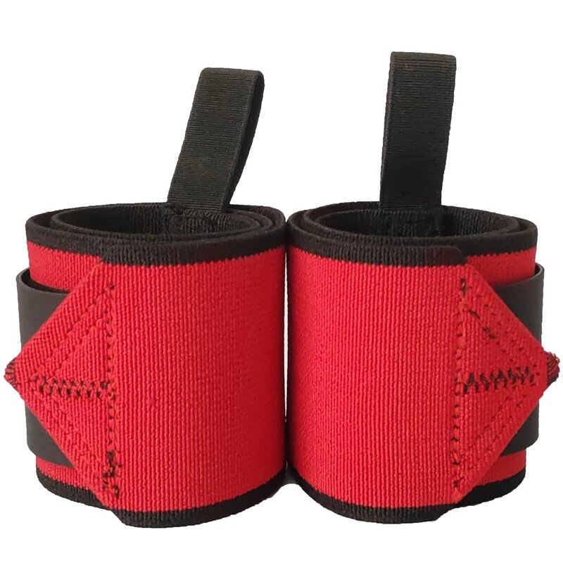 Бинты для запястий Vigor Power Gear, Красные, 60 см