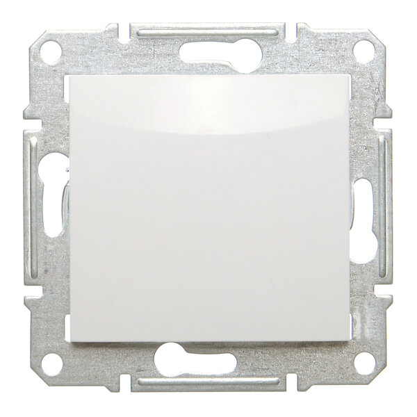 Заглушка Sedna SDN5600121 декоративная с суппортом белая Schneider Electric (2 шт. в комплекте)