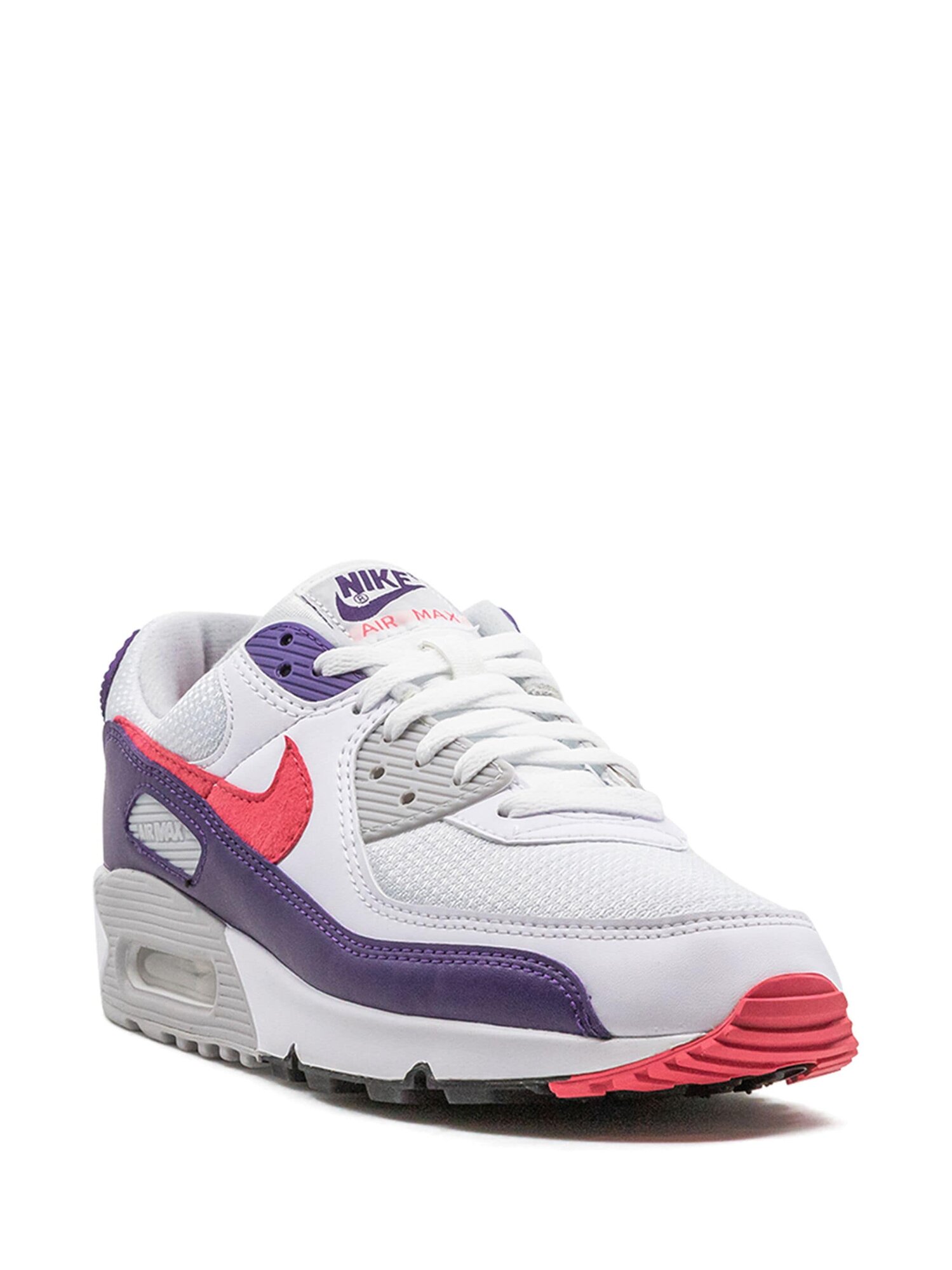 Кроссовки NIKE Air Max 90, размер 12.5 US, бежевый/белый — фото 1