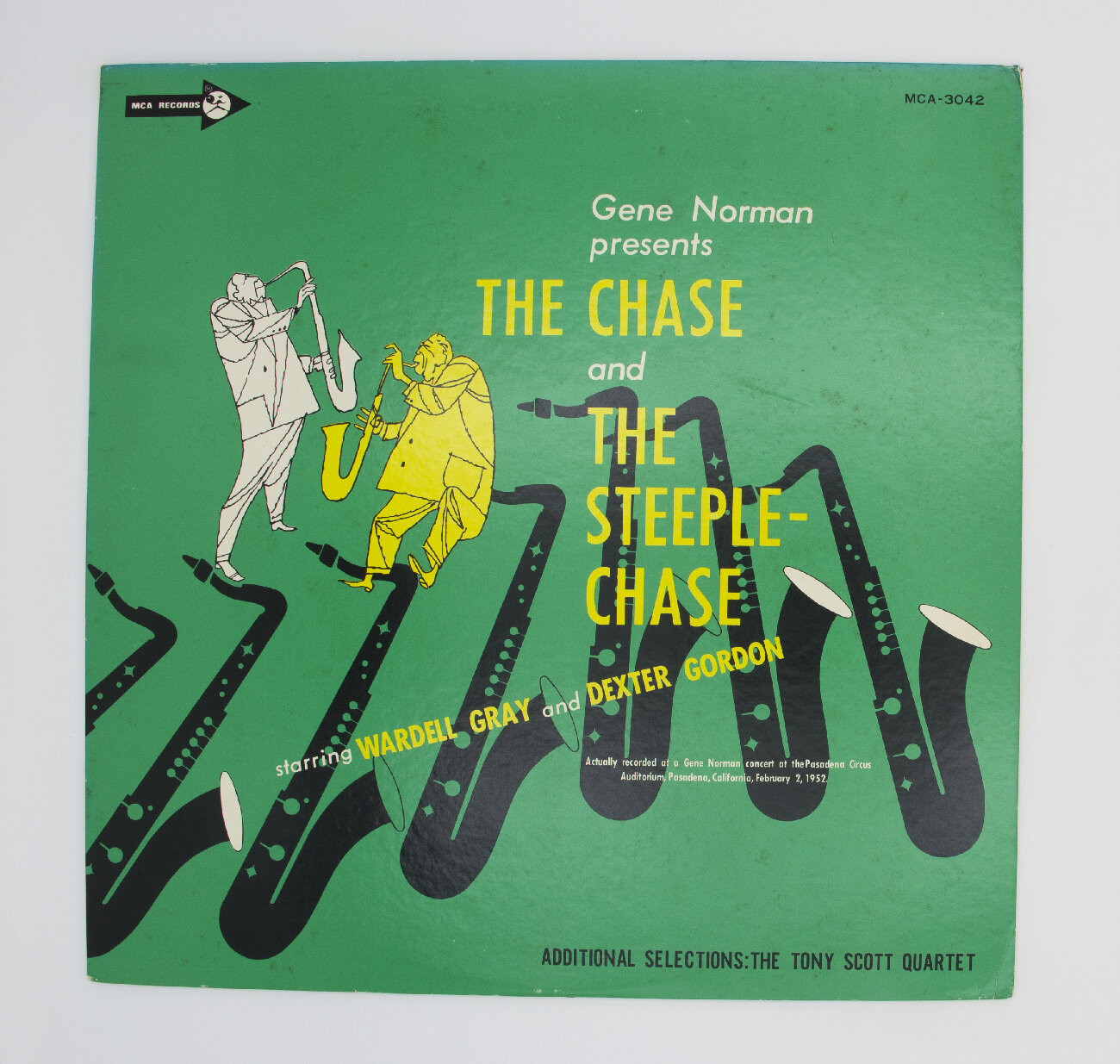 Виниловая пластинка Уорделл Грей - Декстер Гордон. The Chase And Steeplechase