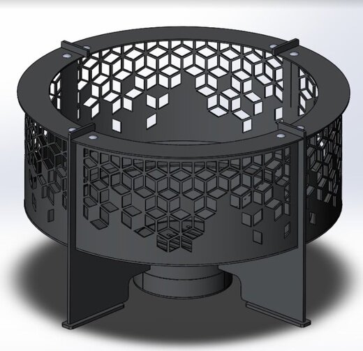 Костровая чаша гармония 100/4