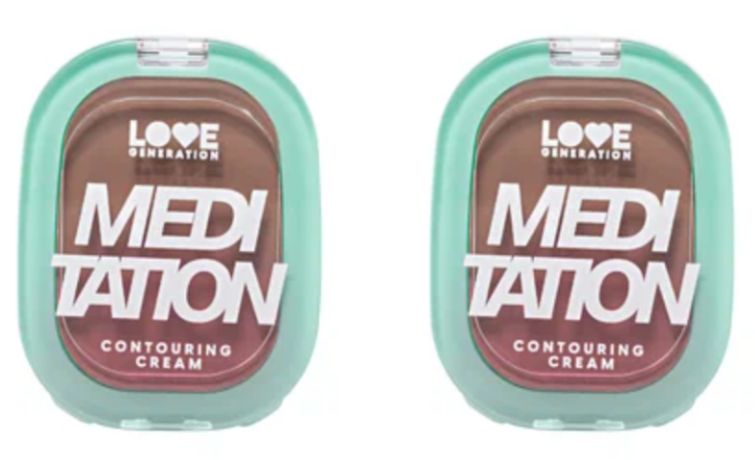 Скульптор кремовый Love Generation Meditation, тон 02 холодный коричневый, 5 г, 2 шт