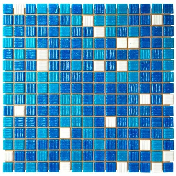 Стеклянная мозаичная смесь AquaViva Cuba Dark YF-MSLM02