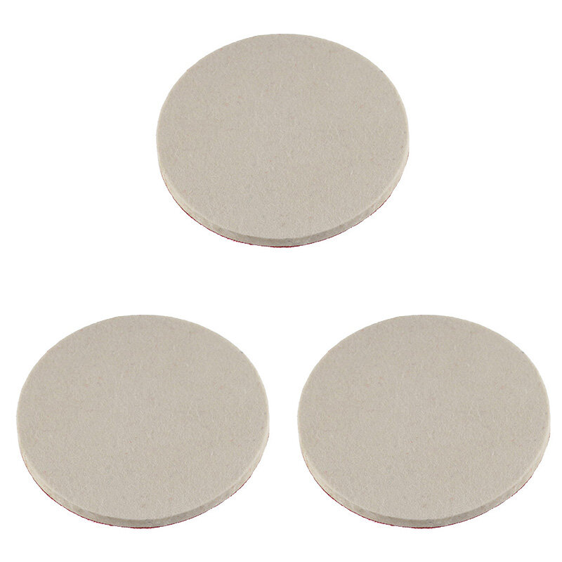 Диск полировальный для ушм d125 мм войлочный (3 шт.)