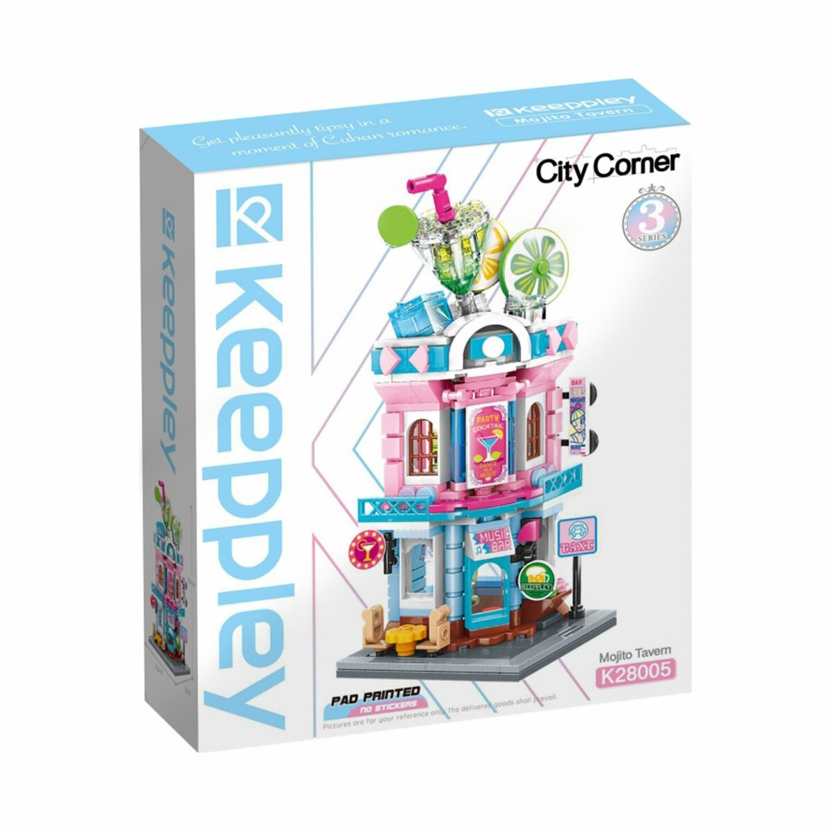 Конструктор Keeppley City Corner Кафе 324 детали K28005q