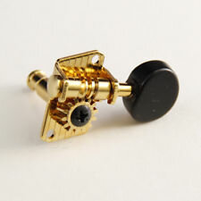 Колки 2+2 для укулеле, GOTOH UK12-B5, позолота + черная шляпка