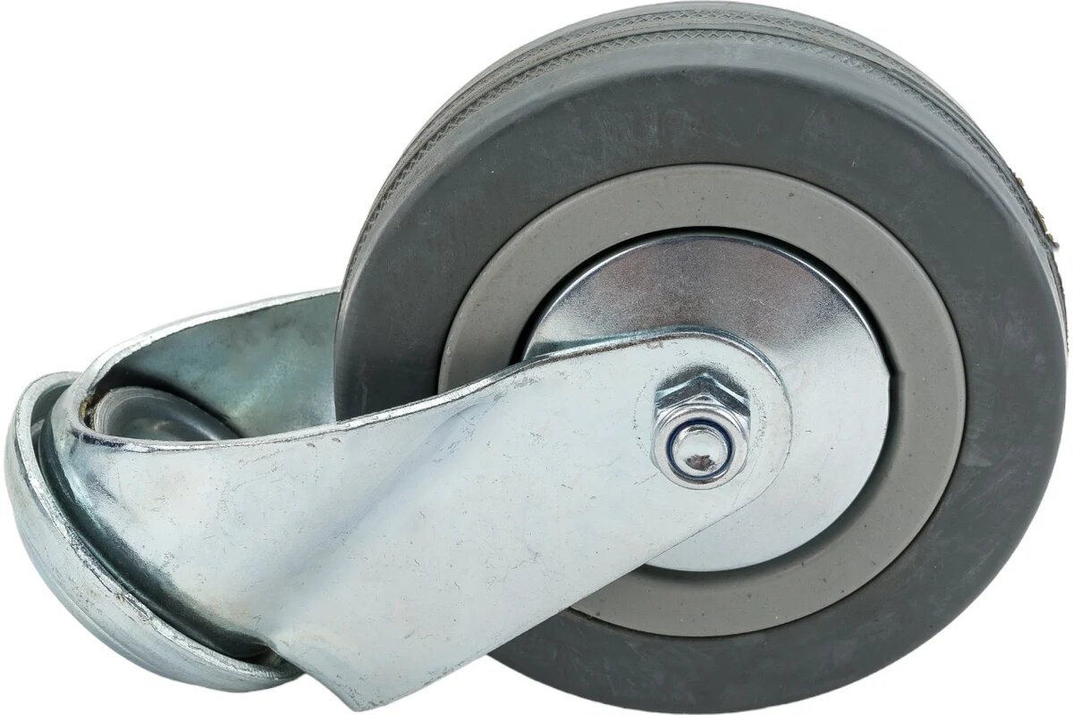 TOR SChg 42 Колесо аппаратное поворотное под болт 100 мм с креплением для монтажа