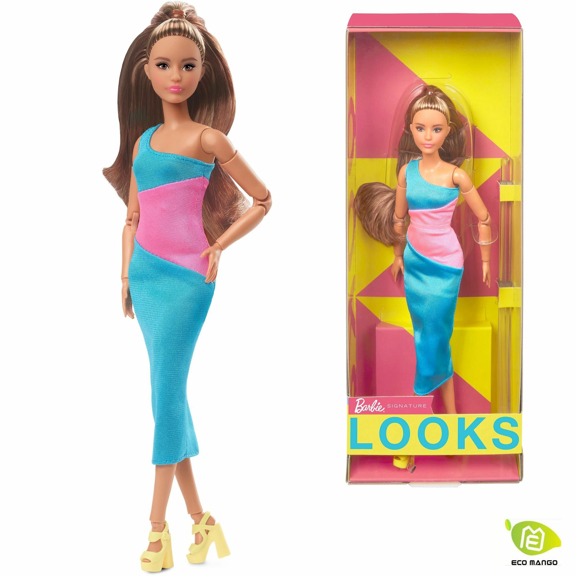 Кукла Barbie, фирменный стиль Barbie Looks Модель #15, HJW82 Karl
