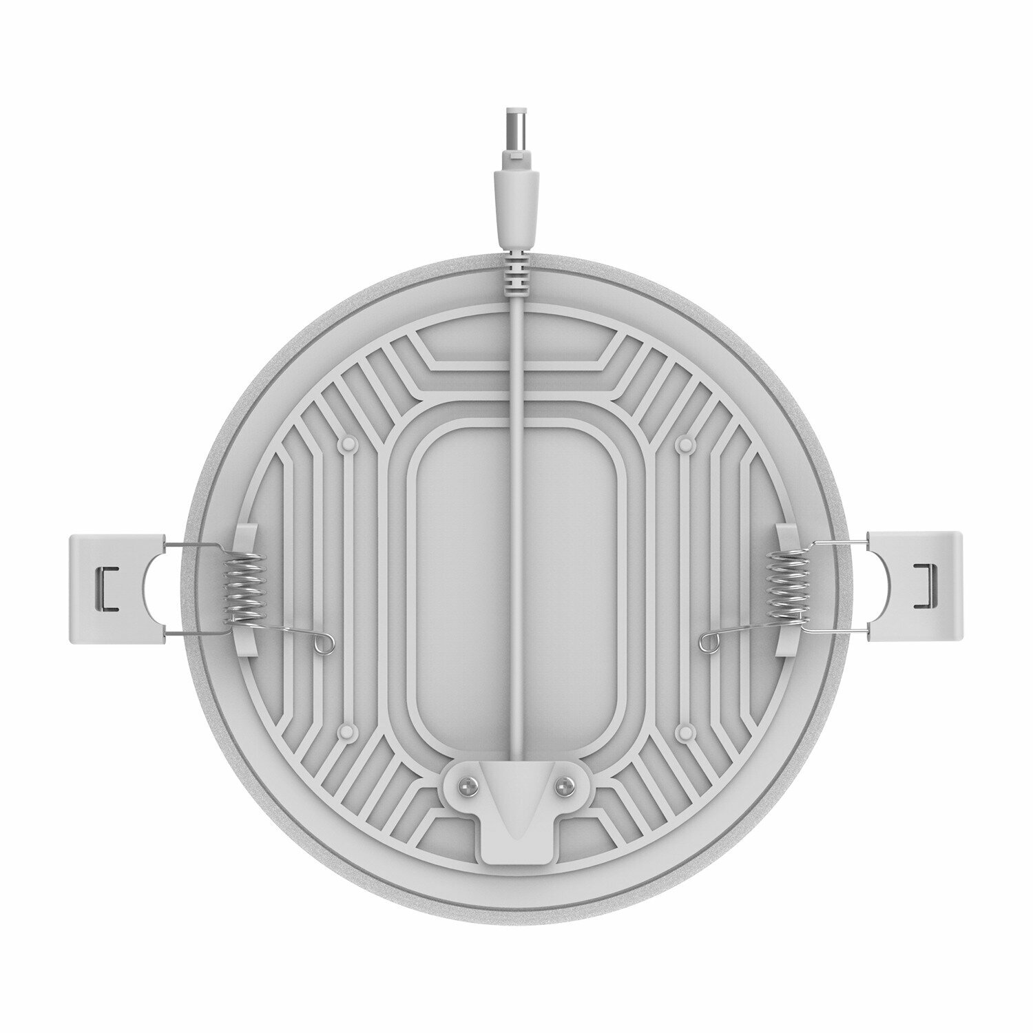 Светильник светодиодный Gauss Frameless, ДВО 24 Вт, 2400 Лм, 4000К, AC 220В, IP20, круг диаметр 170х27 мм, монтажный диаметр 155 мм, пластик, безрамочный