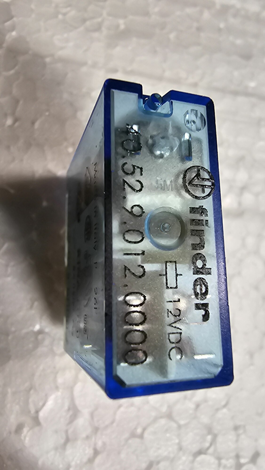 40.52.9.012.0000, Реле 2 переключ. 12VDC, 8A/250VAC DPDT Finder