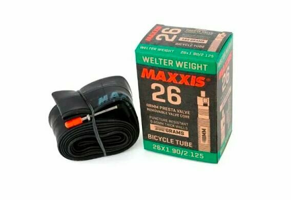 Велокамера MAXXIS WELTER WEIGHT 26X1.90/2.125 вело ниппель