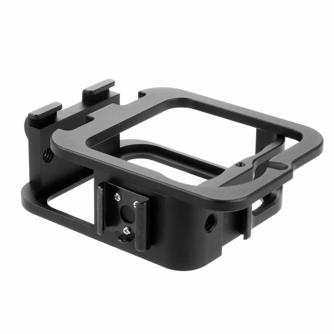 Для GoPro Max защитный корпус быстросъемная рамка Корпус металлический чехол Холодный башмак крепление 360 VR аксессуары для панорамной камеры