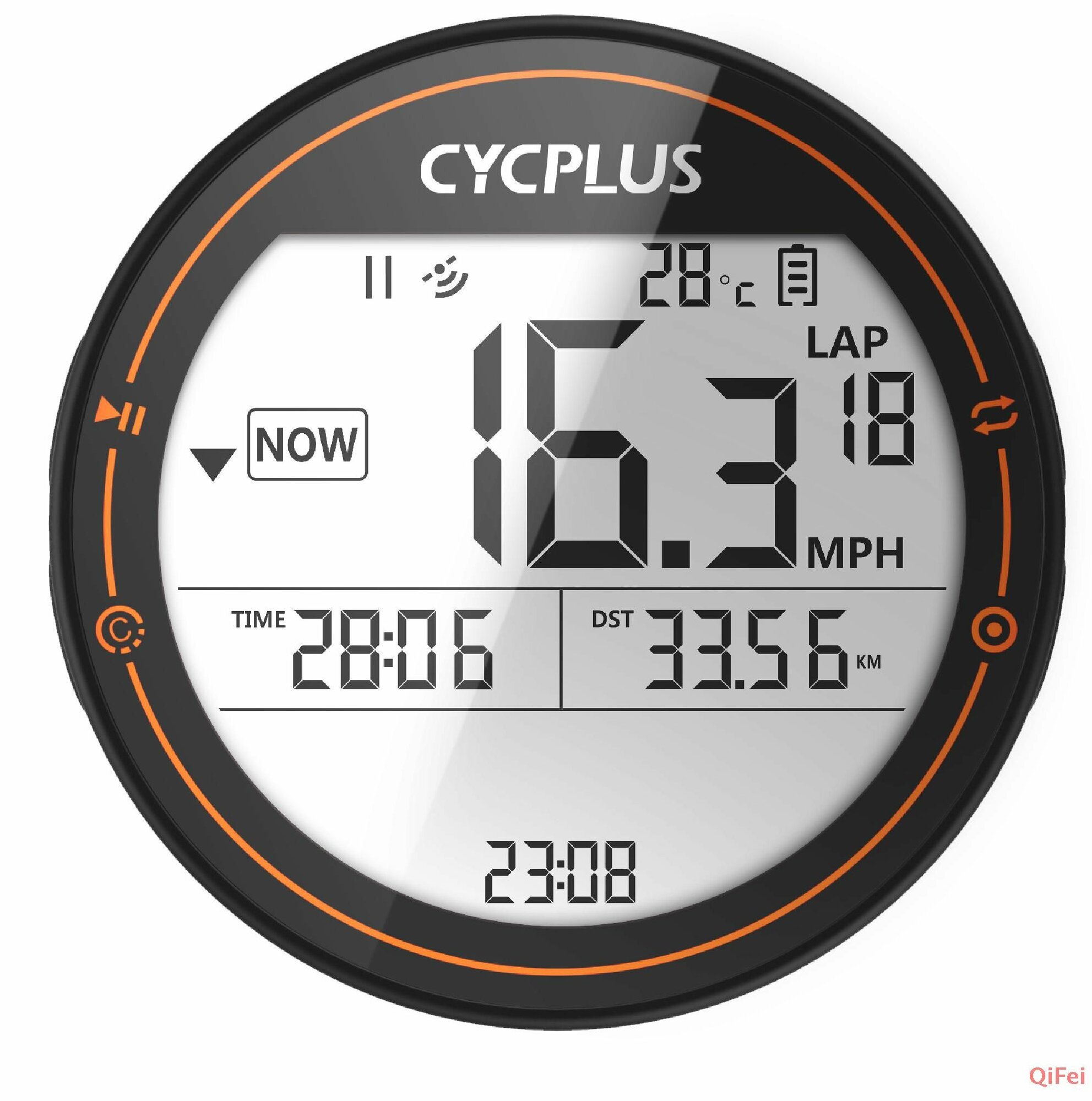 Беспроводной GPS Велокомпьютер Cycplus M2, 19 функций