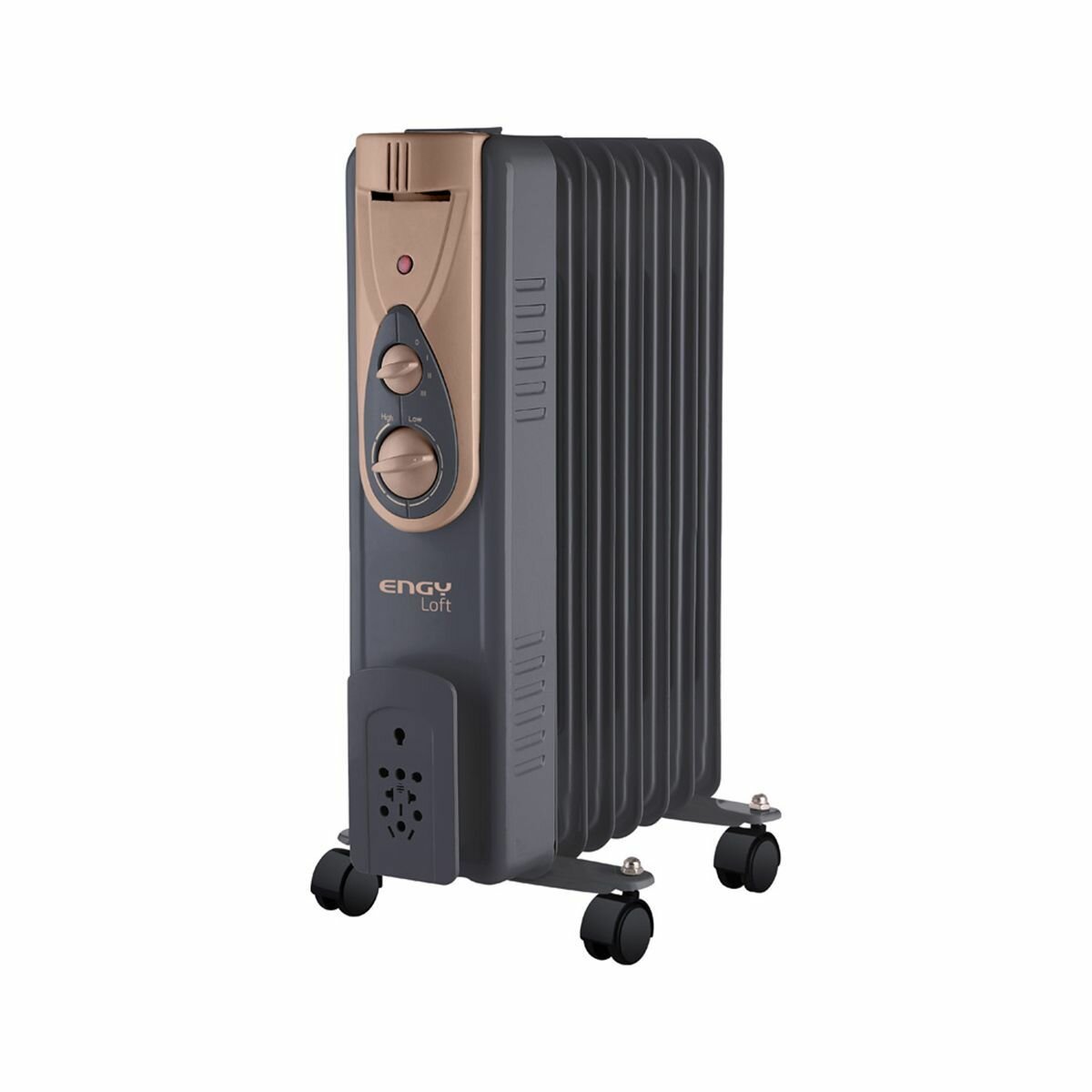 Масляный обогреватель, Engy EN-2407 Loft, 7 секций, 1500 Вт.