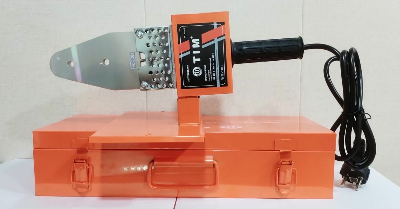 Паяльник для ППР труб и фитингов TIM WM-10C 800 Вт.