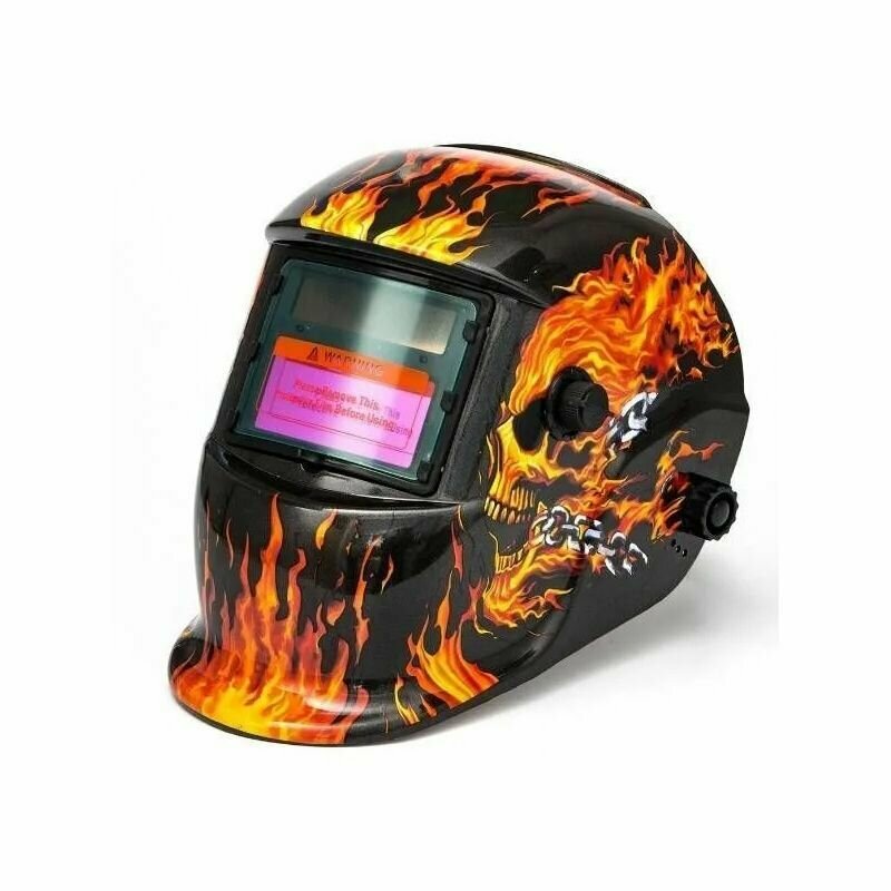 Маска сварочная хамелеон с регулировкой затемнения и задержки 4/9-13 DiN