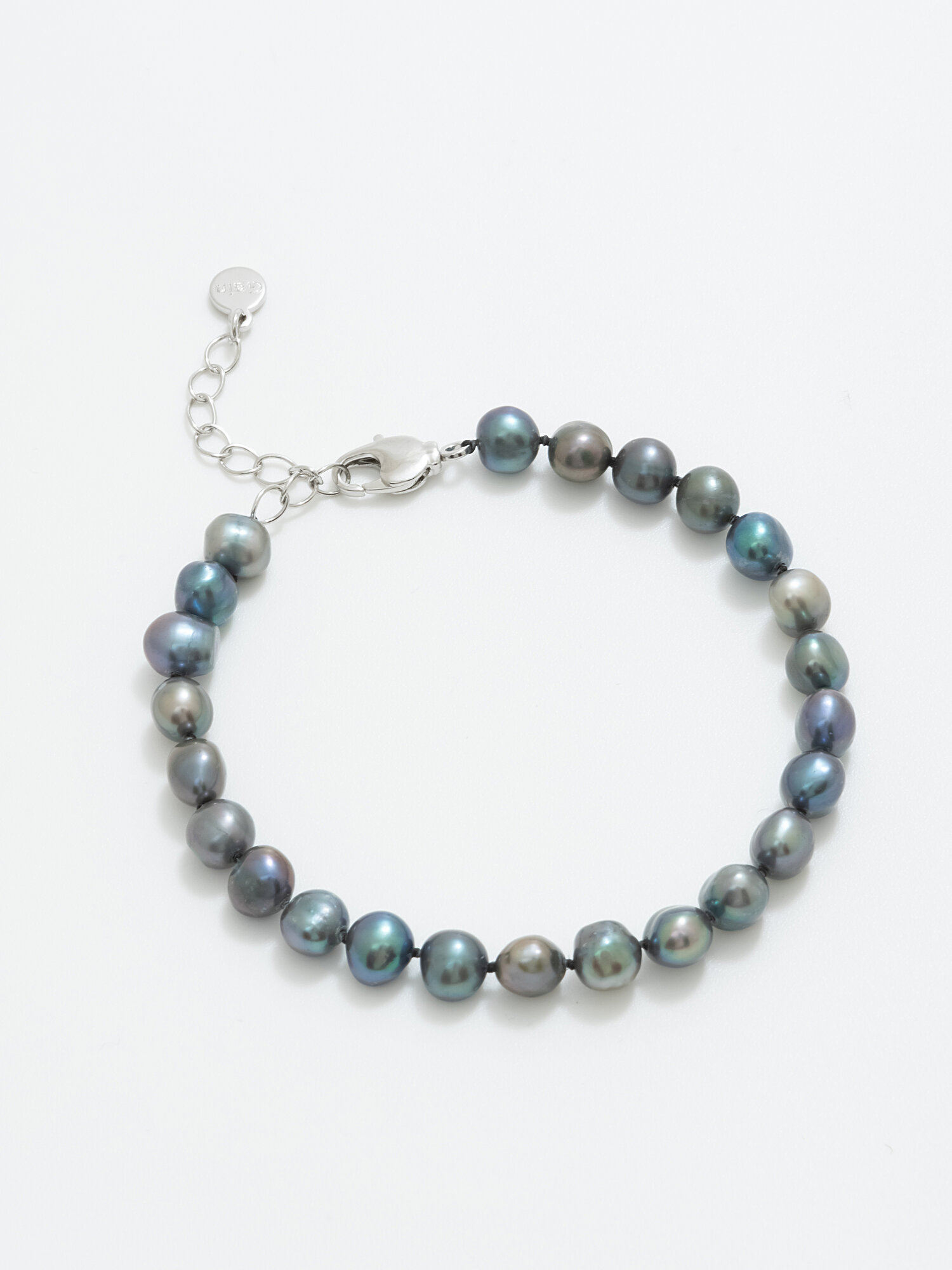 Браслет, жемчуг пресноводный культивированный