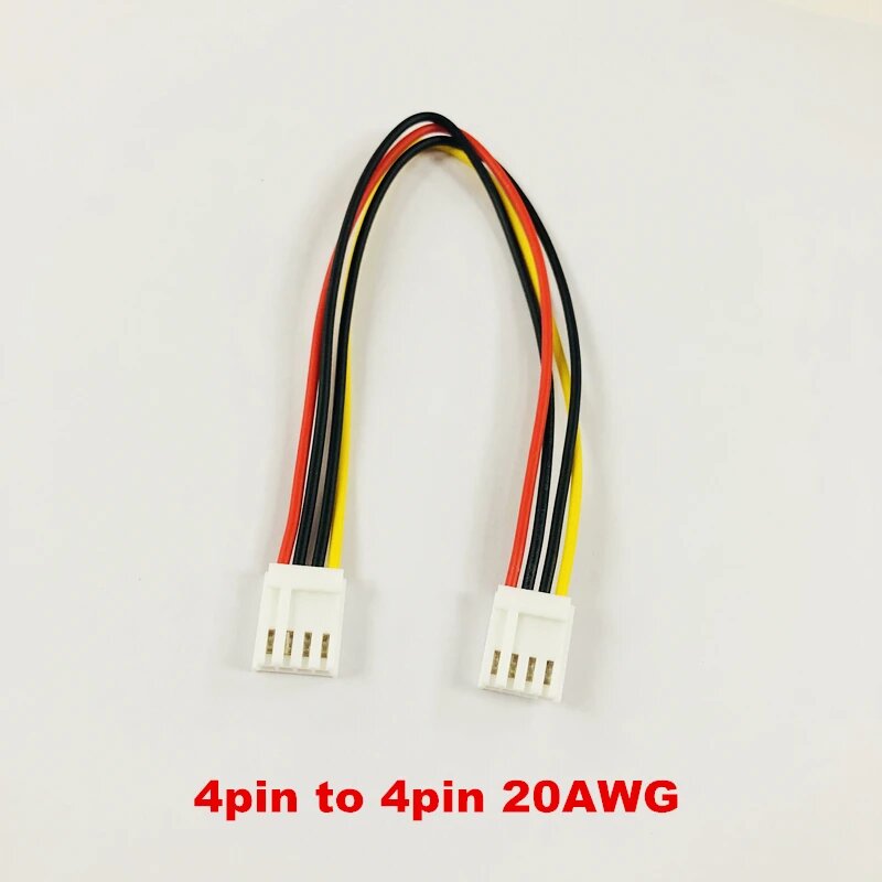 Кабель Y-splitter 4-Pin Floppy черный+красный+желтый 30CM, 20AWG 3pcs