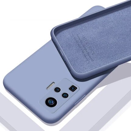 Чехол Vivo X50 Pro Lavender Grey силикон