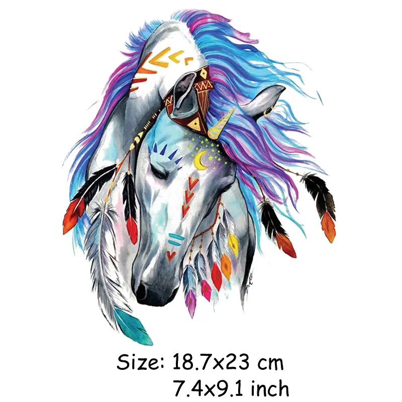 Colife нашивки с лошадьми для джинсов