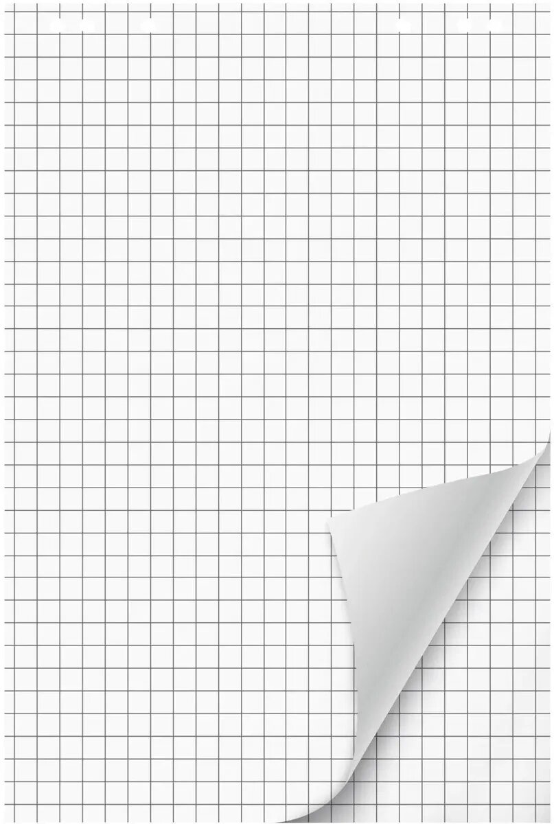Блок бумаги Silwerhof для флипчартов 67.5х98см 20л