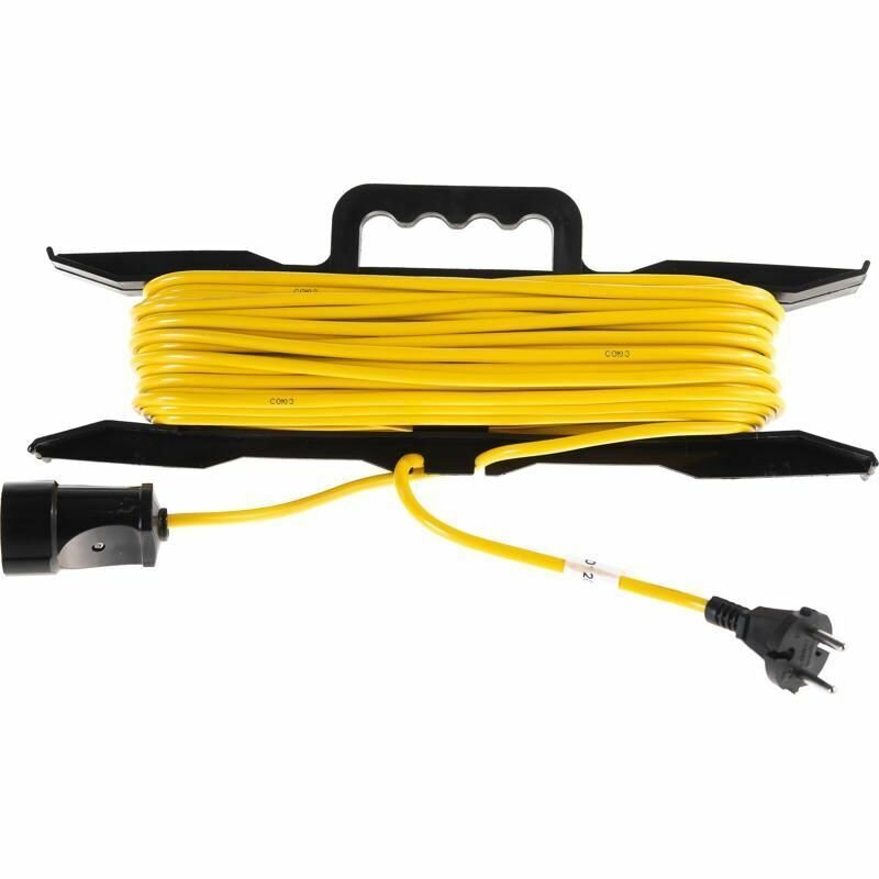 Удлинитель-шнур на рамке 1х40м 6А 1,3кВт IP20 Союз 481S-5104