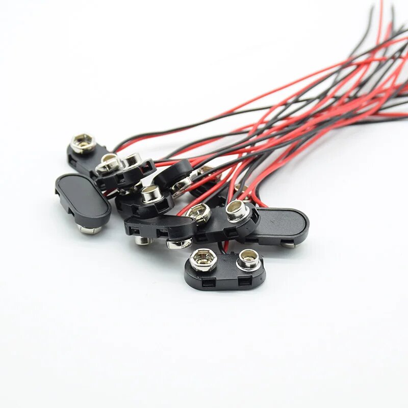 SANDOMEY 9V Battery Snap Connector