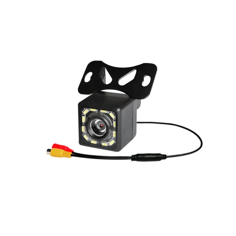 Автомобильная камера заднего вида HD ночного видения широкоугольная парковочная камера 12 lights