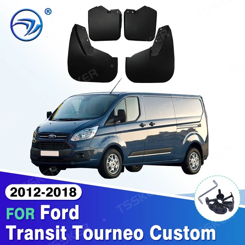 Для Ford Transit Tourneo Custom 2012-2018 брызговики брызговики передние и задние брызговики крышка автоаксессуары