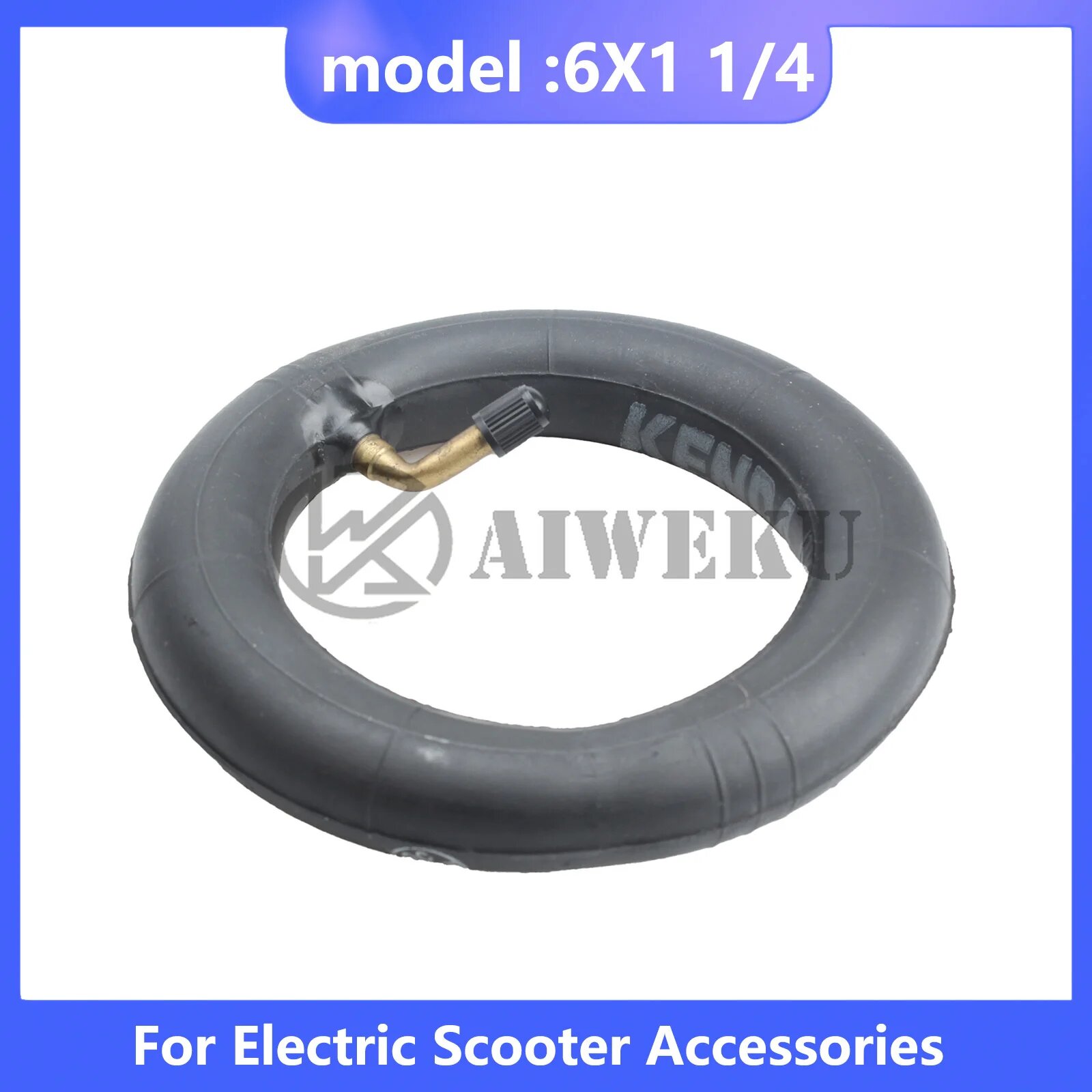 6x1 1/4 камера с внутренней трубкой для мини-электрического скутера, 6-дюймовая пневматическая шина