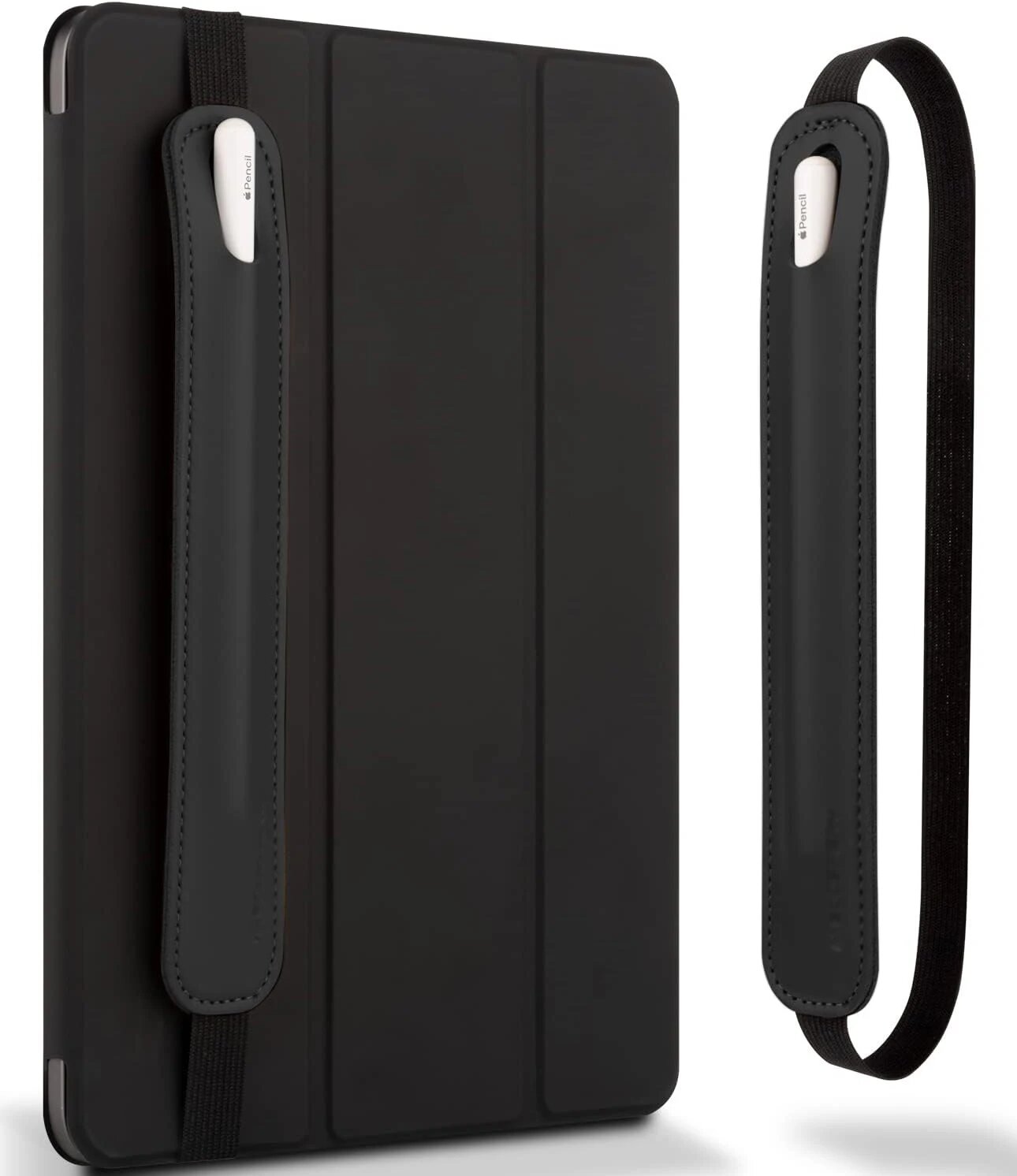 Чехол для Apple Pencil из искусственной кожи black