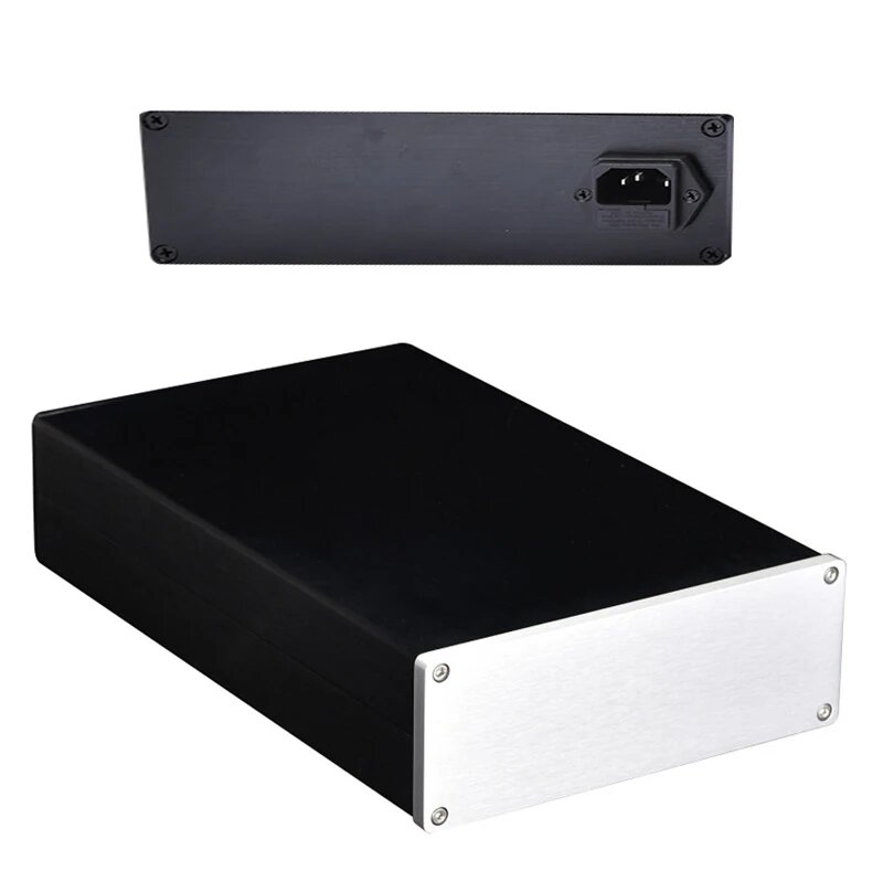 Алюминиевый корпус усилителя Tokban Audio 1907, черный