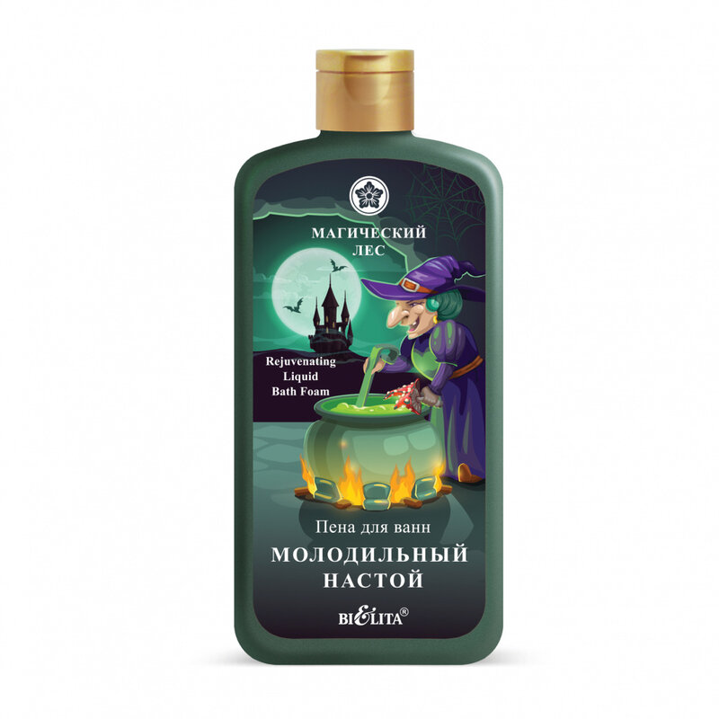 Белита магический лес пена для ванн молодильный настой 500 мл