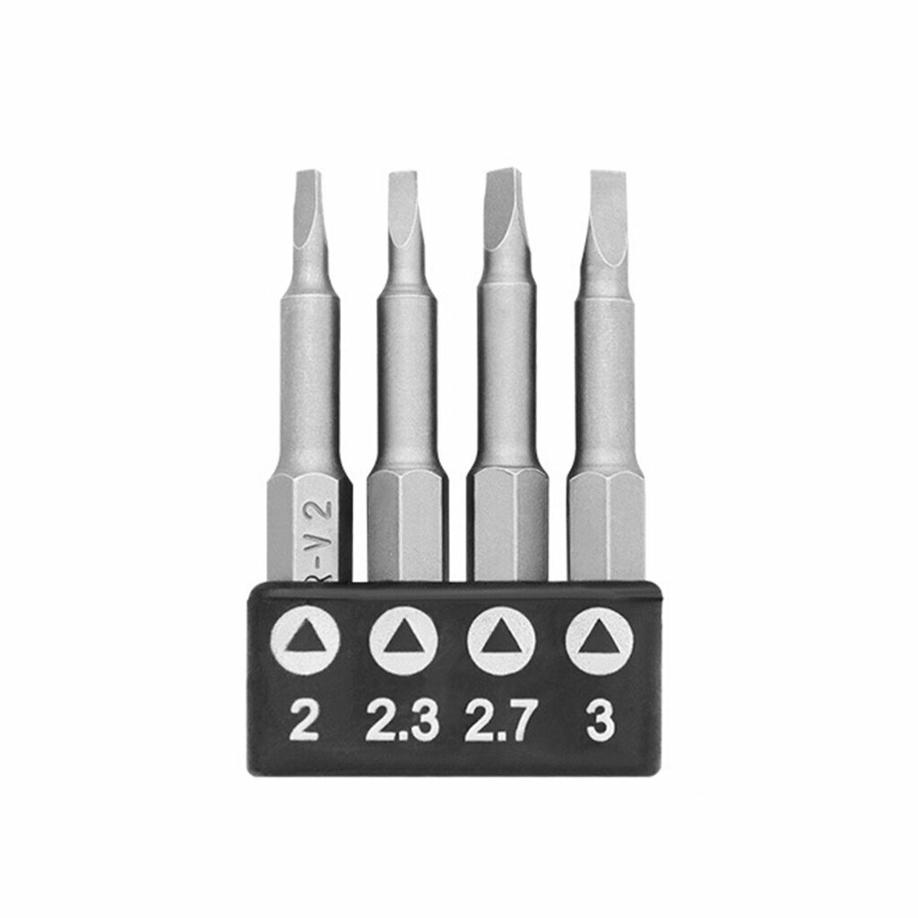 Набор отверток, Набор нестандартных бит - треугольные 4 предмета, 1 набор