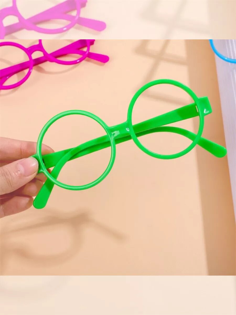 Очки круглые без линз маленькие